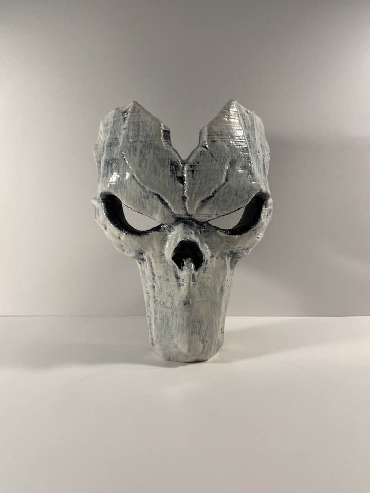 Darksiders 2 Death Mask Bone Color – Maxx Grey Creations