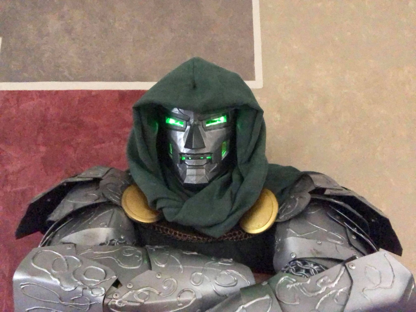 Dr Doom Mask Variant version cosplay Costume – Maxx Grey Creations